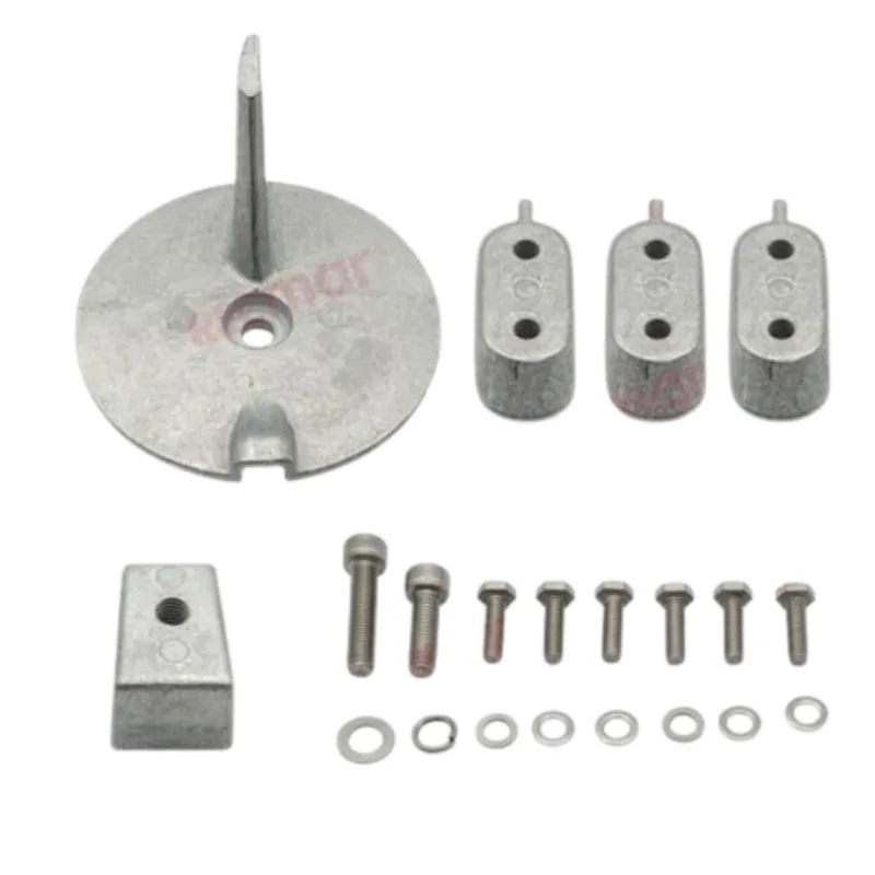 Kit anodos zinc fueraborda Yamaha 40-60HP - Mas Marine Repuestos y ...